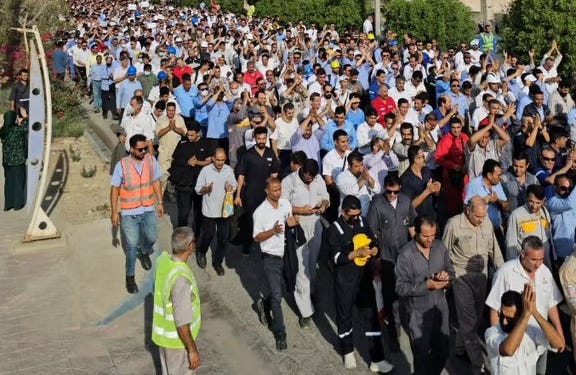 Workers March in Asaluyeh, the Beating Heart of Iran’s Energy Economy ...