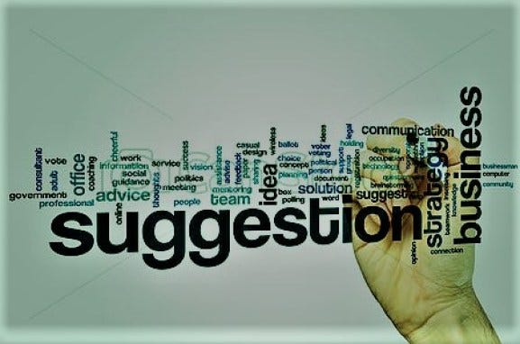 Give Your Suggestion, Never Your Decision: 04 tips for a good change ...