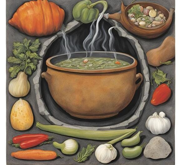 The Real Story Behind Stone Soup. Here’s a bit of sunshine for your day ...