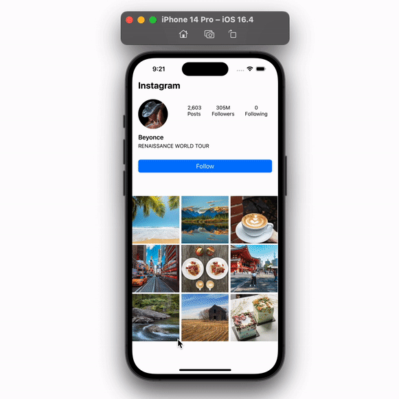 iOS Swift 】#11-2 續模仿Instagram照片牆 (CollectionView) | by Yen Lin | 彼得潘的 ... iOS Swift 】#11-2 續模仿Instagram照片牆 (CollectionView) | by Yen Lin | 彼得潘的 ...