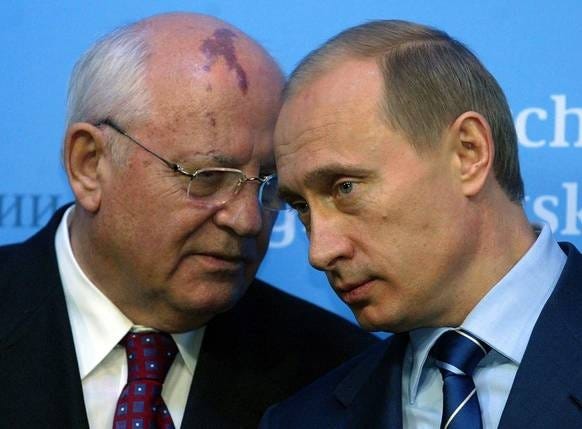 Was Mikhail Gorbachev Against Vladimir Putin? - Khadija Noor - Medium