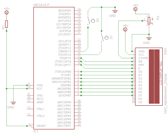 LCD Interfacing with ATmega16. Introduction | by Technology Robotix Society | AUTONOMOUS ...