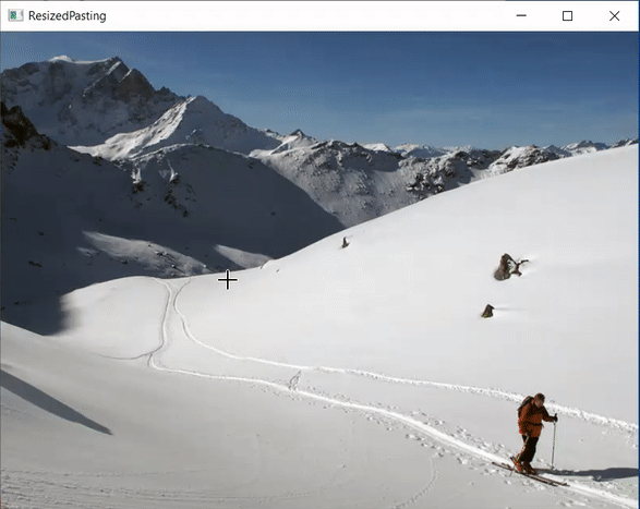 Pasting an Image of Desired Size Over Another Image Using OpenCV Python ...