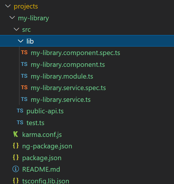 How to create your own libraries and link it to local use in Angular ...