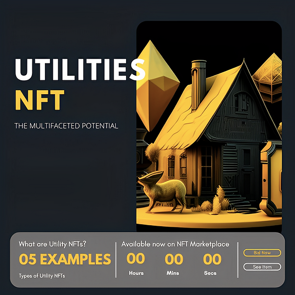 WHAT ARE UTILITIES NFTS?. Unlock the true potential of utilities… | by NFT Addictio 🌻 | Medium