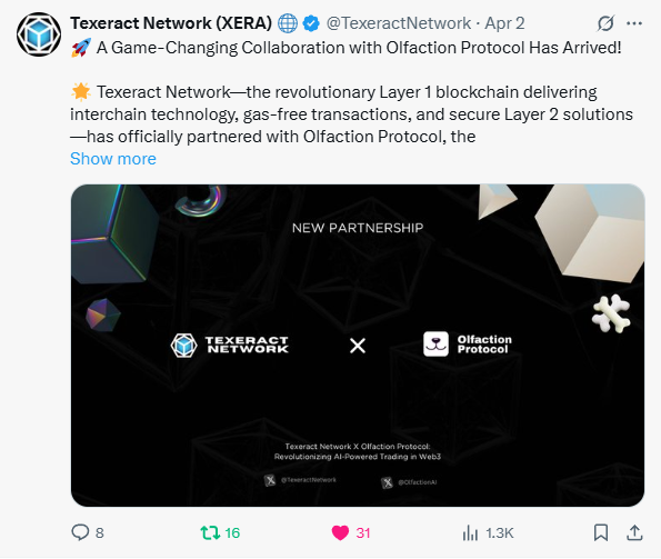 Market Commentary | Olfaction Protocol Partners with Texeract Network ...