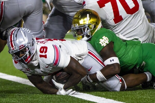 Ohio State vs. Notre Dame: Clash of the Titans | by Charles Adikwu | Medium
