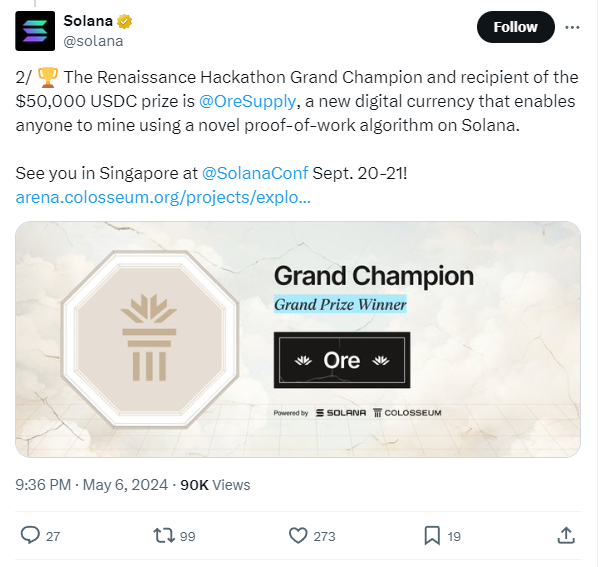 Ore prices surge by 165% in the last 24 hours. Is the king of Solana’s ...