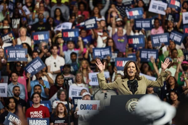 Emotional energy and the rise of Kamala Harris | by Julien Cayla | Medium