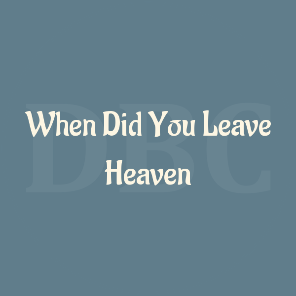 Guitar Chords When Did You Leave Heaven — Eric Clapton | by Muhammad ...