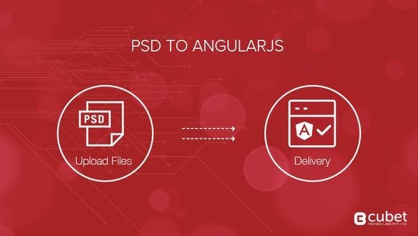 PSD to AngularJS Conversion - Cubet - Medium
