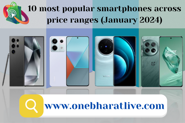 10 most popular smartphones across price ranges (January 2024): Redmi ...