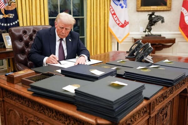 Trump’s First Days in Office. The Flurry of Executive Orders and the ...