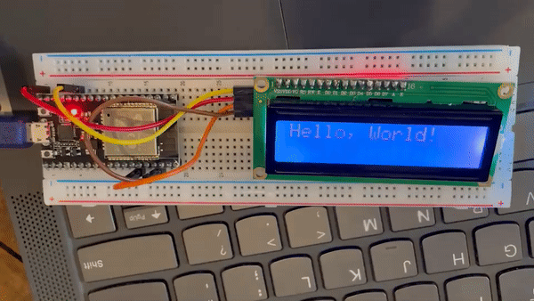 Esp32 Project Lcd Display Display Atau Layar Merupakan Alat Yang