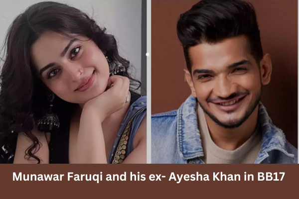 Munawar Faruqi and his ex- Ayesha Khan in BB17 | by Mirch Tadka | Dec, 2023 | Medium