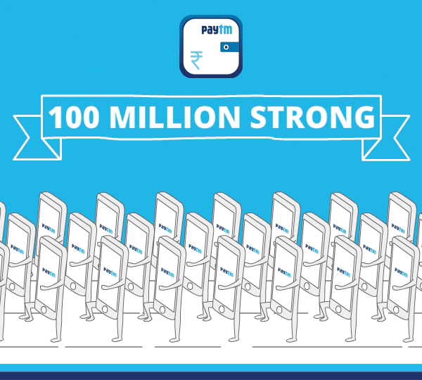 Paytm Wallet crosses 100 million users | by Paytm | Paytm Blog | Medium