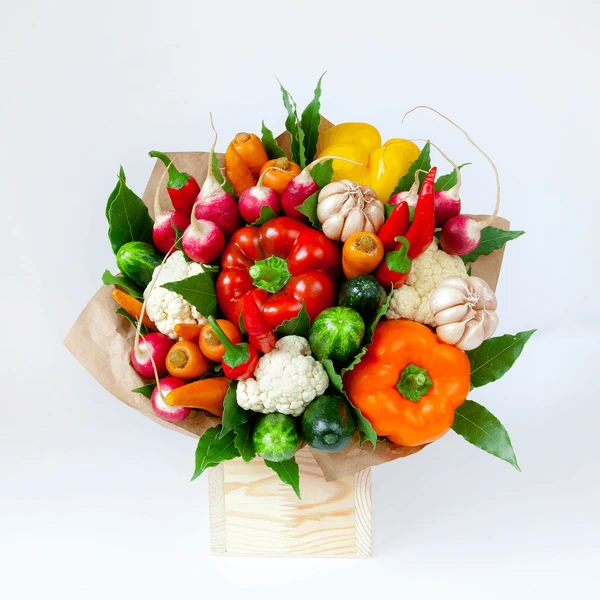 Fresh and Thoughtful: The Beauty of Giving Vegetable Bouquets” | by ...