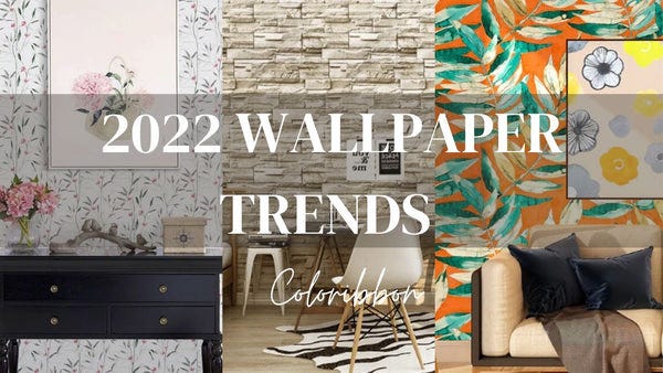 2022 Wallpaper Trends: Best 8 Wallpaper Ideas for Home | by Coloribbon ...