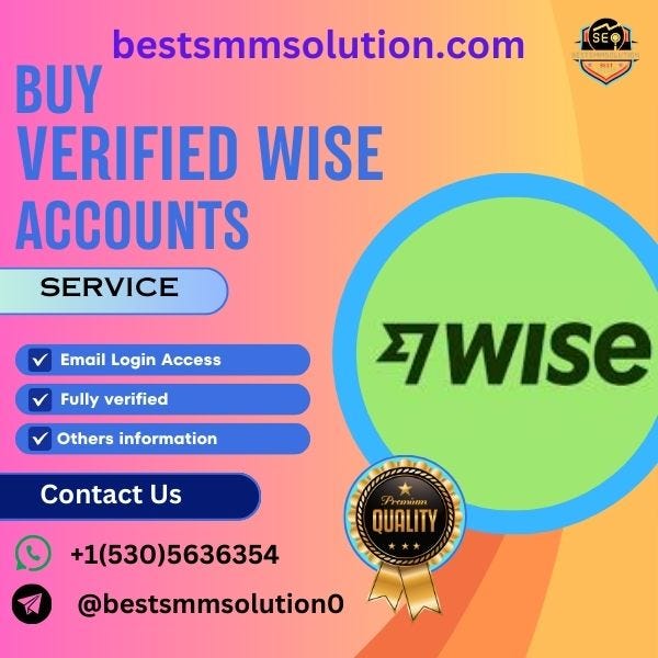 Buy Verified Wise Account. Buy Verified Wise Account | by Buy Verified Wise Account | May, 2024 ...