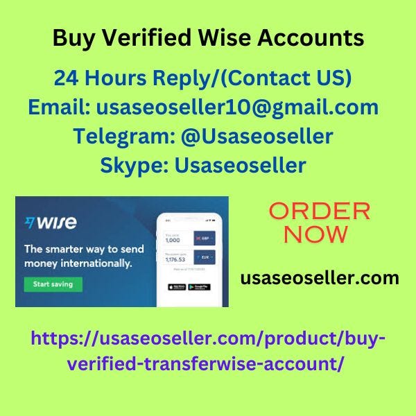 Buy Verified Wise Accounts. Buy Verified Wise Accounts | by Buy Verified Wise Accounts | Mar ...