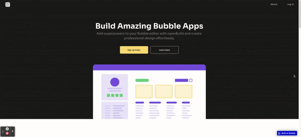 Build a Bubble Landing Page in 5 minutes | by Jeroen ter Haar Romenij ...