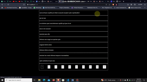 How to Implement Pagination in your Reactjs | by Hamzat Abdul-Muizz ...