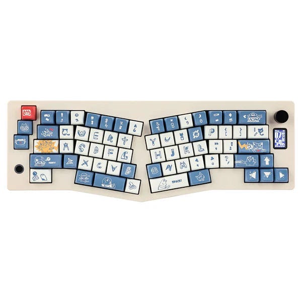 Unlocking Comfort and Style with Colorful Ergonomic Keyboards | by ...
