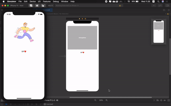 Menambahkan Gif kedalam UIImageViews pada Project Xcode | by ...