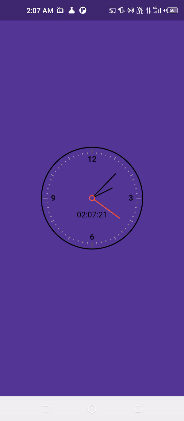 How to make an analog clock project in flutter || For Beginners | Medium