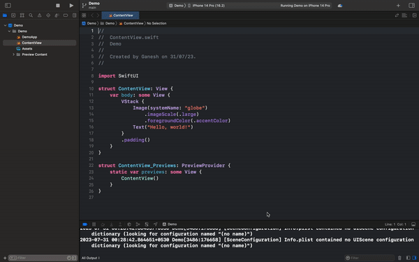 [Xcode] Scatter confetti when build is successful - ganeshrajugalla ...
