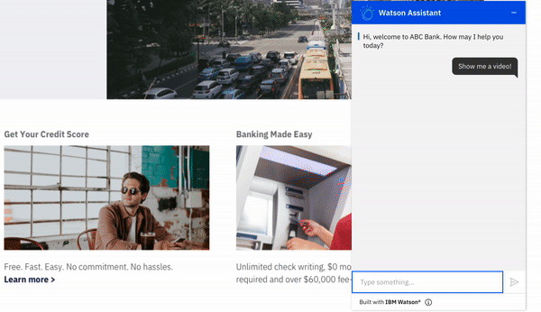 Watson Assistant can now include video, audio, and other rich media in ...