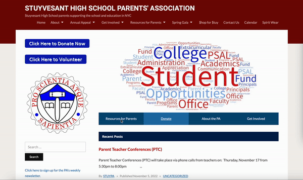 Redesigning a Parents Association School Website | by Dina Khalil | Medium