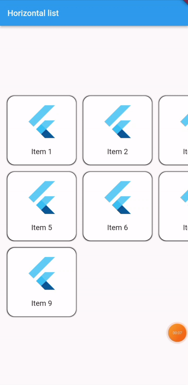 Split A Single List In Chunks And Scroll It Simultaneously In Flutter 5839
