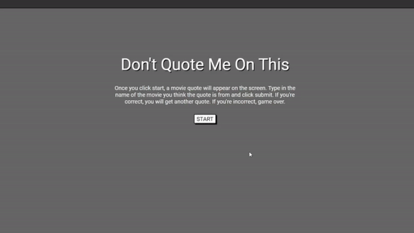 Don’t Quote Me On This (Python Project) - Peter Vasilopoulos - Medium