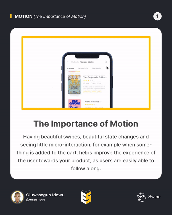 Ep. 17: Motion. Learning Product Design | by LogicalDami | Medium