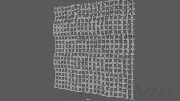 Imitation of textile texture in Maya 3D | by Magda Odrowąż-Żelezik ...