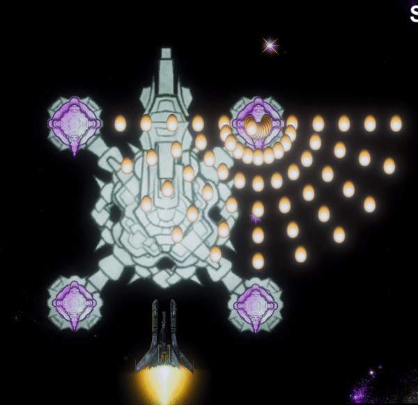 Day 49 | Bullet Hell Pattern: 2D Space Shooter Series | by Ted Lim | Medium