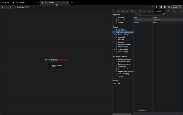 Sync Local Storage state across tabs in React using useSyncExternalStore | by Osama Akhtar | Medium