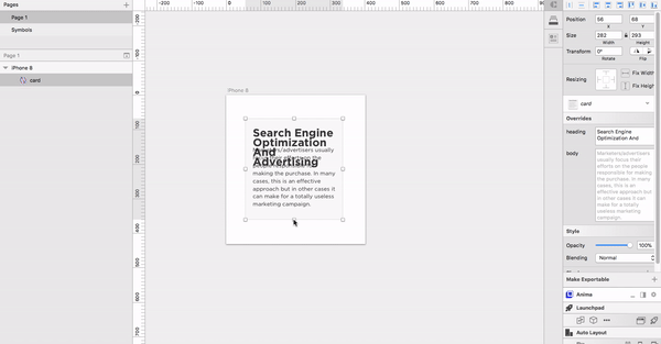 Creating a dynamic and responsive content in Sketch | by Riel M ...