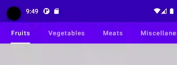 Jetpack Compose ScrollableTabRow Indicator Matches Width of Text | by Sukhdip Sandhu | Medium