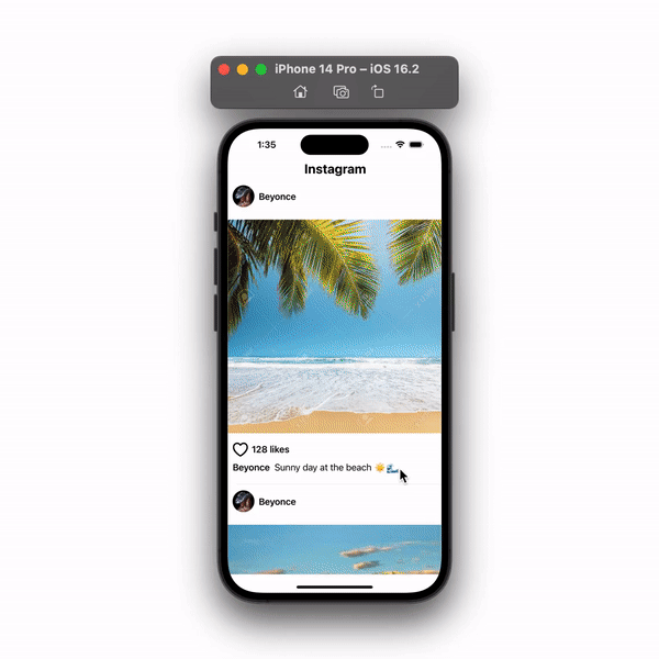 iOS Swift 】#11 模仿Instagram (TableViewDatasource) | by Yen Lin | 彼得潘的 Swift iOS App 開發教室 | Medium