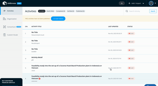 Enhancement: Result XLS Import Functionality | by Bibhs | AidStream | Nov, 2023 | Medium