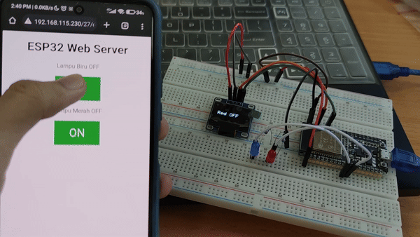 10. Web Server — ESP32 Project. Yo what’s up guys! Welcome back to my… | by Rajendra Farras ...