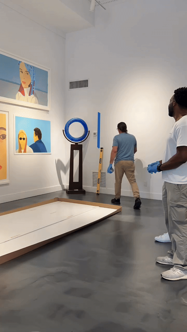 Behind the Scenes Installation for INK: 75 Years of Prints | by Burgess ...