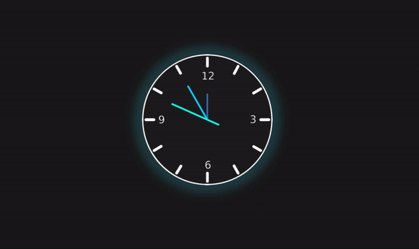 Animated clock using React JS Hooks | by Ganeshbabu Chowdareddy | Medium