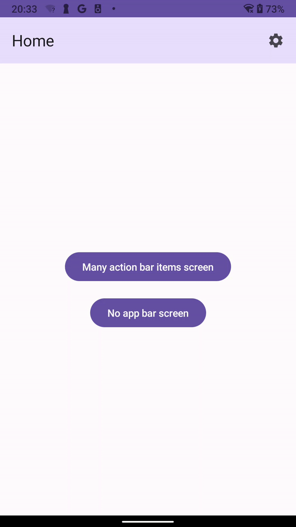 Shared Action Bar in Jetpack Compose | by Francesc Vilarino Guell | Medium