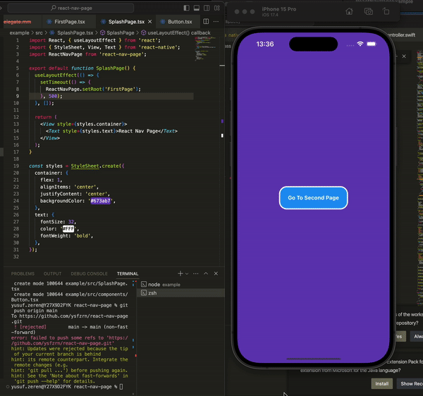 Writing a Native Navigation Library for React Native — PART 2 | by Yusuf Zeren | Apr, 2024 | Medium