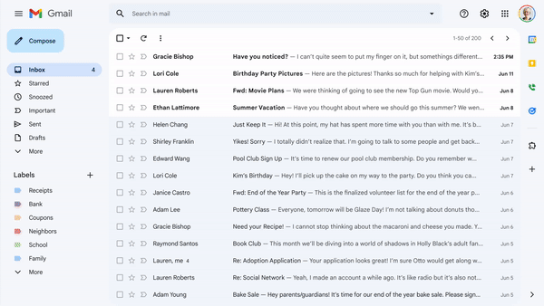Let’s talk about the new Gmail design | by Vishnu Das | Medium
