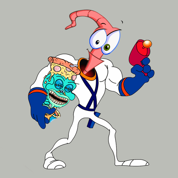 Earthworm Jim : Official NFT. A clean collection of 8,888 diverse… | by ...