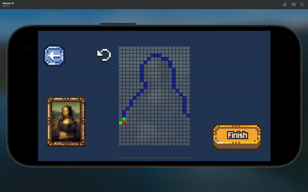 Create a Pixel Drawing Game with SpriteKit — Trace the Painting | by ...
